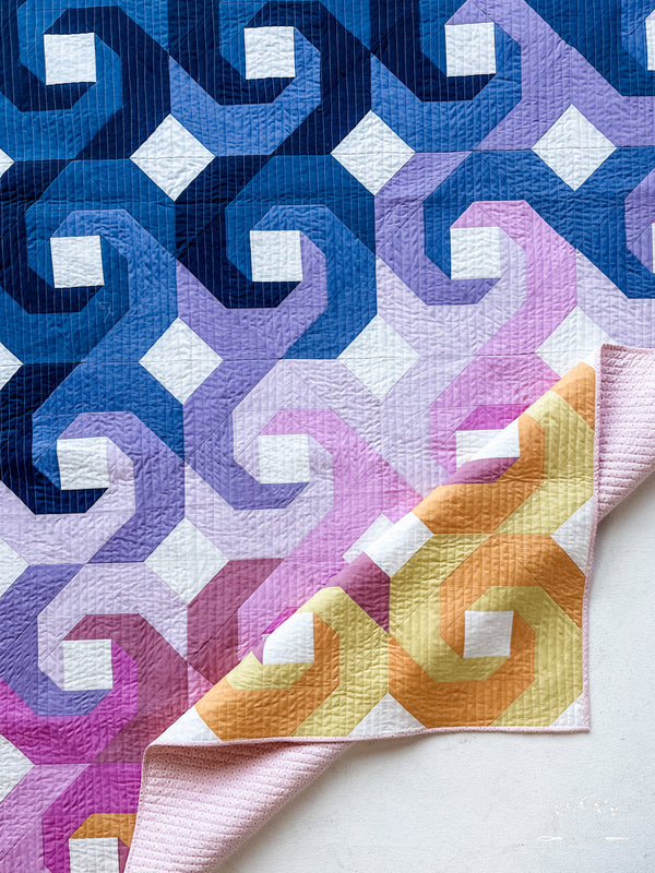 Swirlpools Quilt Pattern - PDF - Running Stitch Quilts
