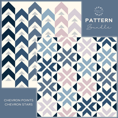 Chevron Series BUNDLE - Running Stitch Quilts